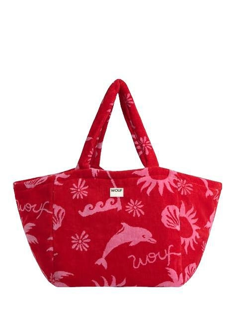 WOUF Large Tote Bag With Novelty Print - Tulum