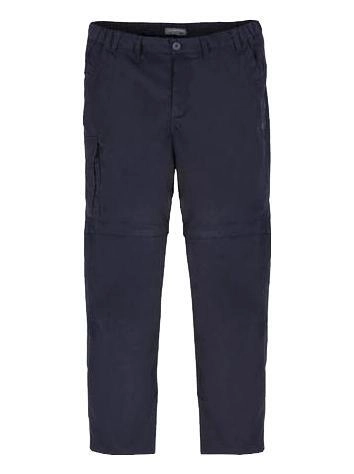 CRAGHOPPERS Expert Kiwi Convertible Tailored Pants - Dark Navy