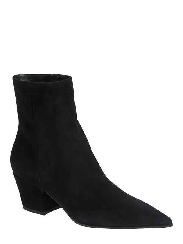 GIANVITO ROSSI Keinna Pointed Toe Sock Boot - Black