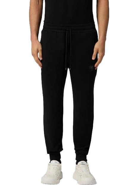 PLEIN SPORT Fleece Joggers 3d Tiger - Black