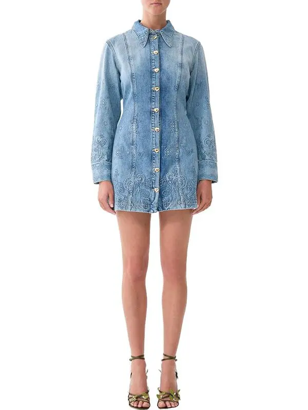 Camilla Ahliyaa Shirt Dress - Denim