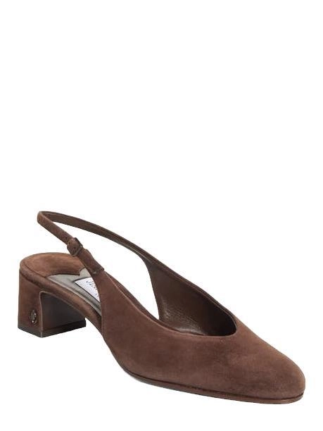 JIMMY CHOO Eyla Slingback Pumps - Chocolate