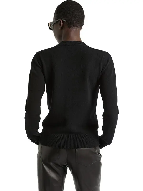 Balmain Eco-cashmere Cardigan - Black