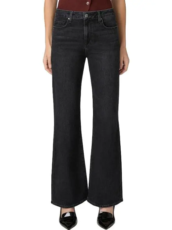 Paige Sofia Flare Jeans - Solstice Black
