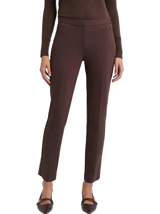 Kobi Halperin Alexandra Slim Leg Pants - Chocolate