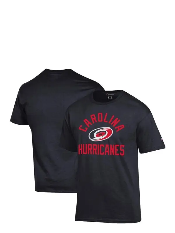 Champion Carolina Hurricanes Primary Logo Jersey T-shirt - Black