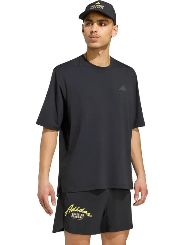 Adidas Primelift Essentials Graphic Tee - Black