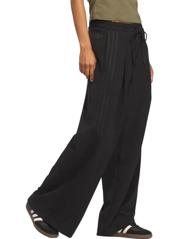 Adidas Wide Leg Pants - Black