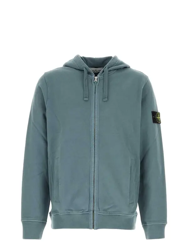 Stone Island Air Force Cotton Sweatshirt - Blue