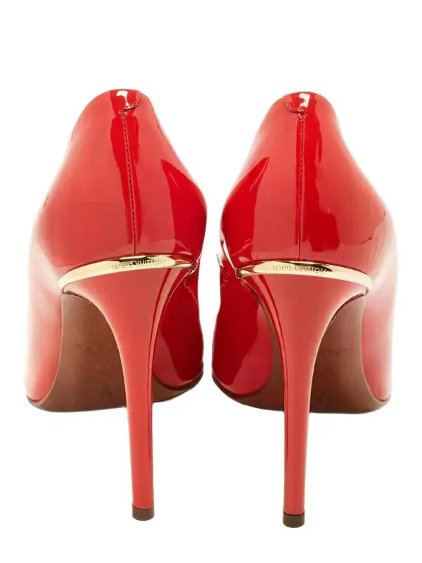 LOUIS VUITTON Eyeline Pointed-toe Pumps - Red