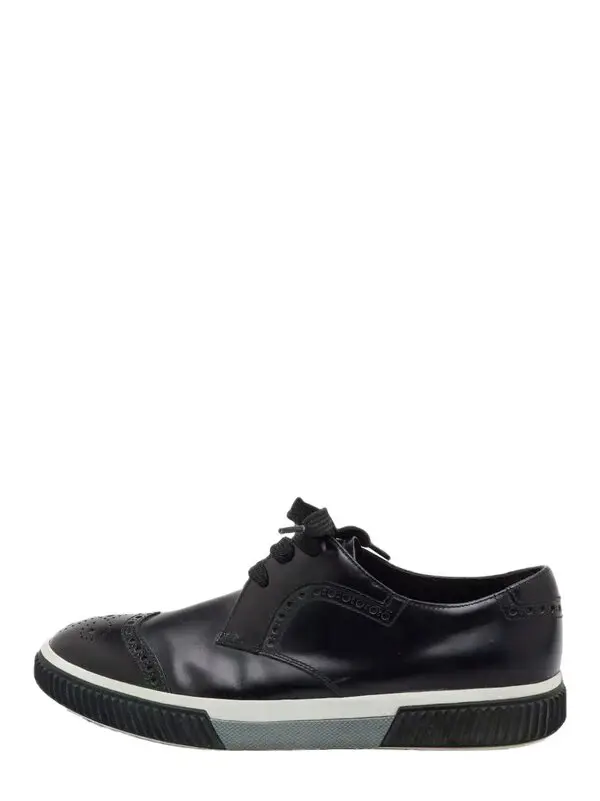 Prada Brogue Derby Sneakers - Black