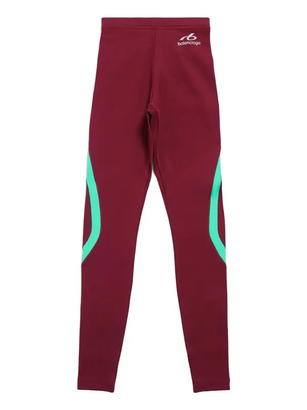 Balenciaga Techwear Leggings - Red