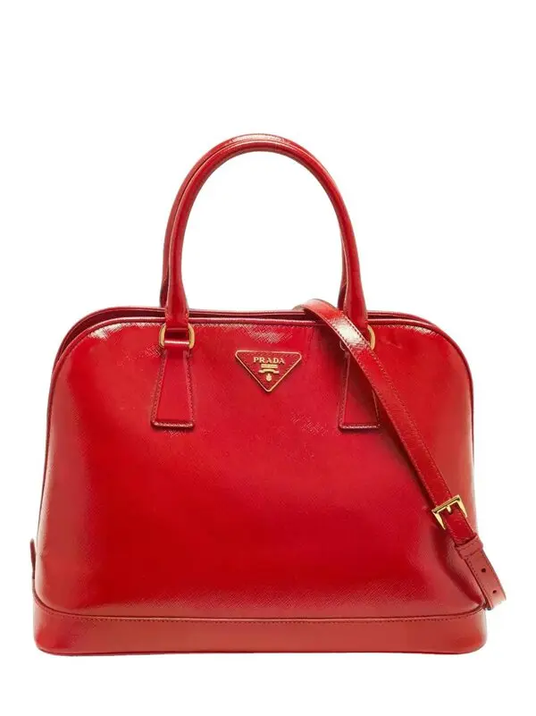 Prada Open Promenade Tote Bag - Red