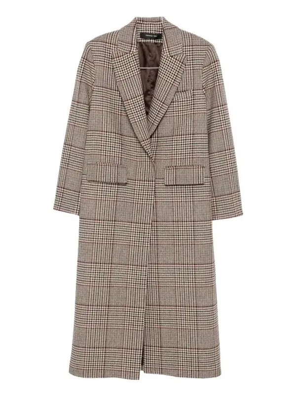 Federica Tosi Long-sleeved Coat - Nude