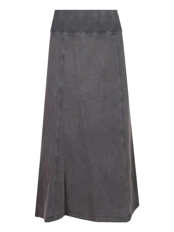 Isabel Marant Étoile Elasticated Waistband Midi Skirt - Black
