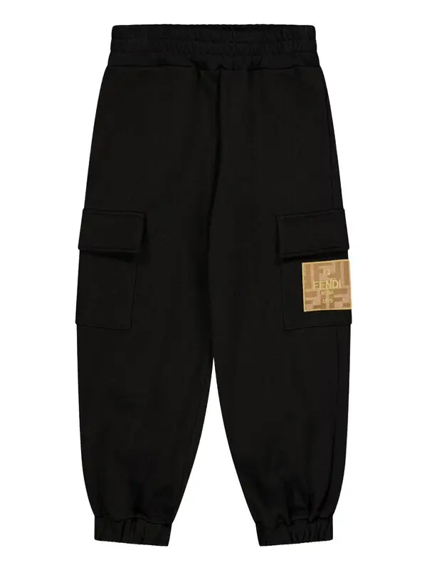 Fendi Knit Cargo Jogger Trousers - No