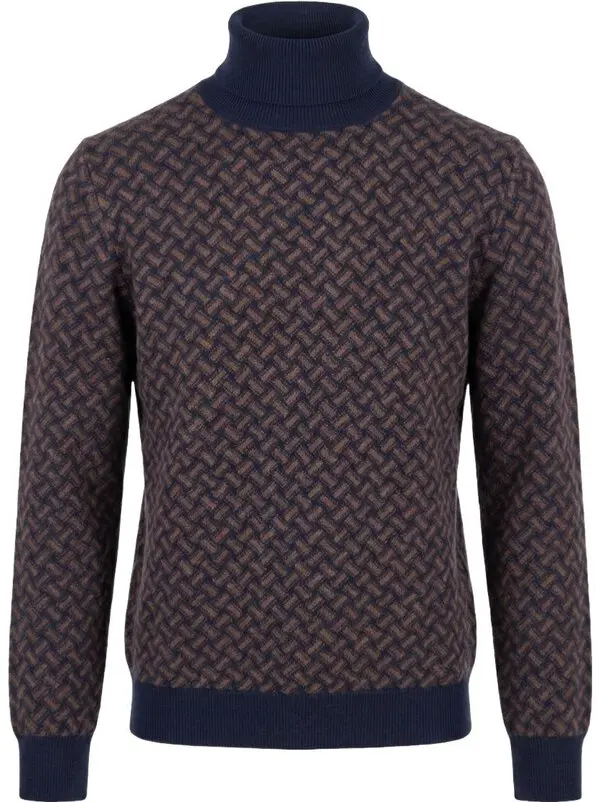 DRUMOHR Biscottino Turtleneck Sweater - Black