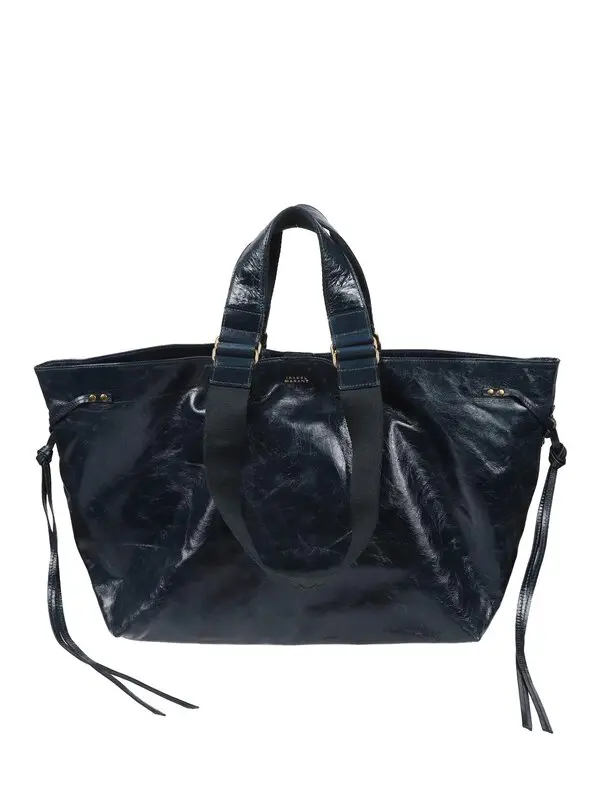 Isabel Marant Étoile Wardy Tie-fastened Tote Bag - Blue