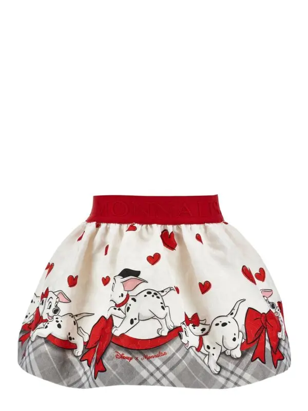 Monnalisa Graphic-print Flared Skirt - No