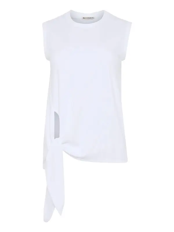 JW Anderson Sleeveless Knot Detail Tank Top - Multicolor