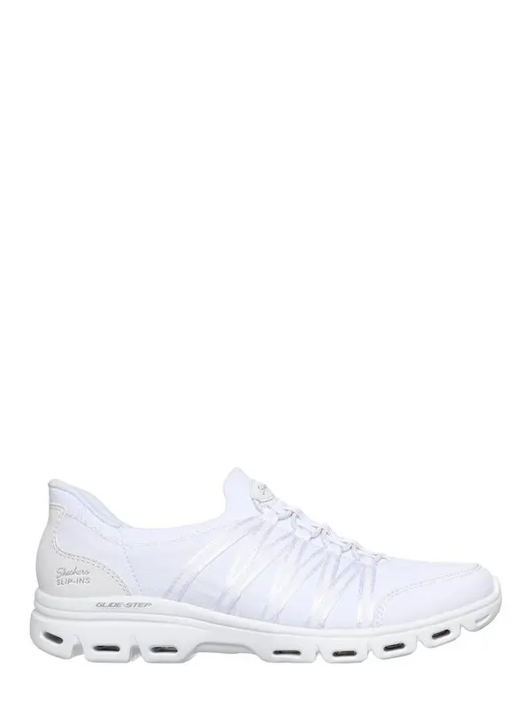 Sketchers Slipins Glidestep Comfort Steady Grace - White