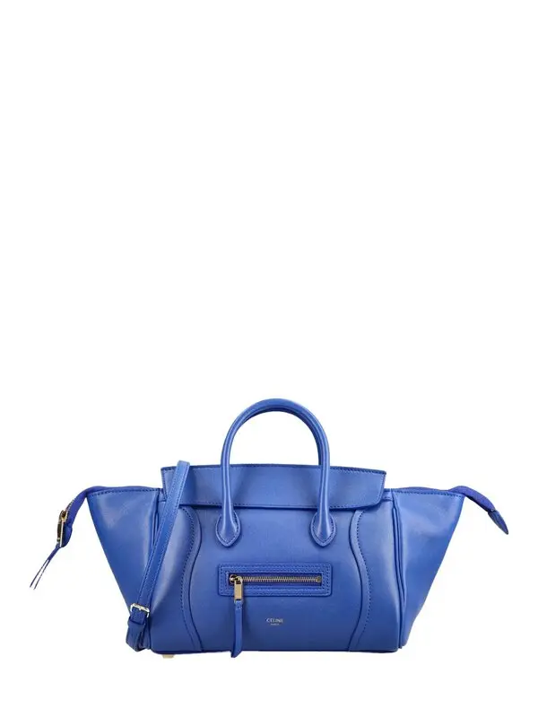 Celine Luggage Small Leather Tote Bag - Multicolor