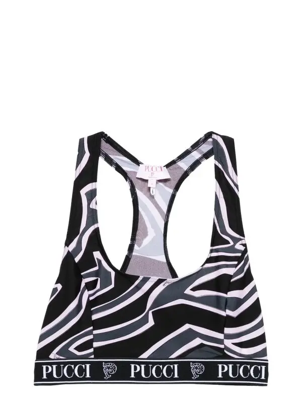 Emilio Pucci Printed Bra - Multicolor