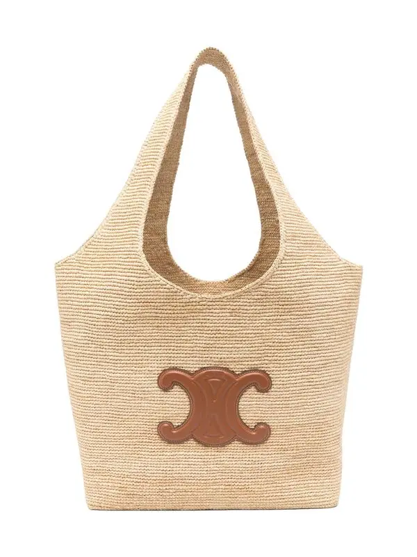 Celine Raffia Tote Bag - Multicolor