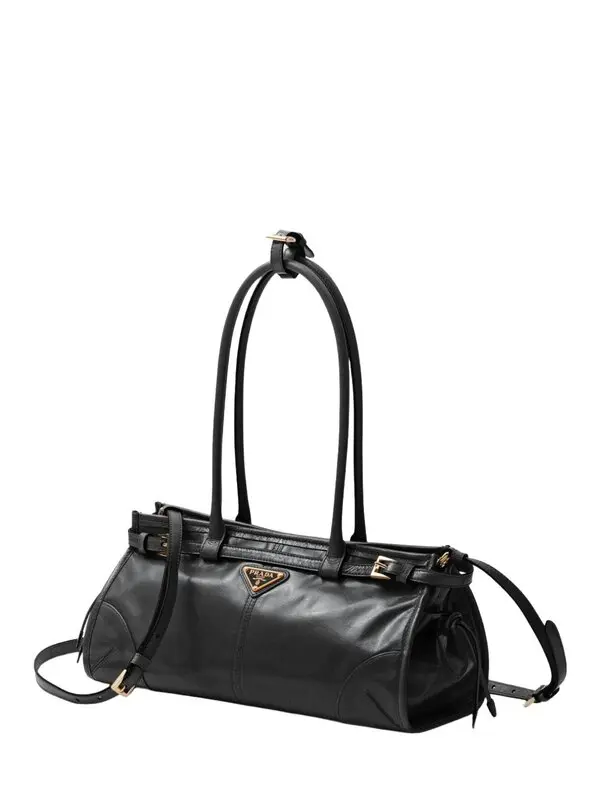Prada Bonnie Leather Handbag - Multicolor
