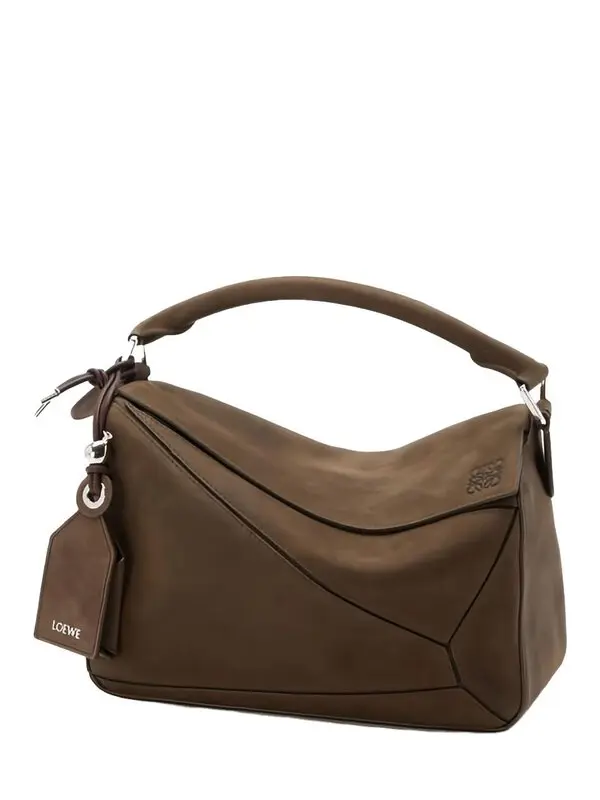 Loewe Puzzle Small Leather Handbag - Multicolor