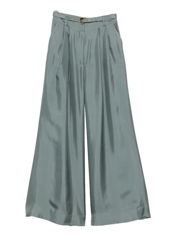 Zimmermann Silk Wide-leg Trousers - Multicolor