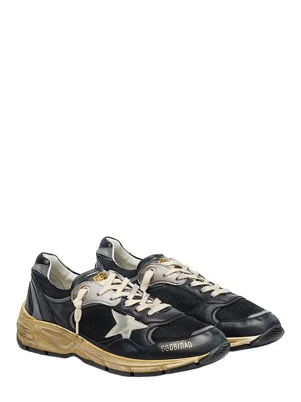 GOLDEN GOOSE Running Dad Sneakers - Black/silver