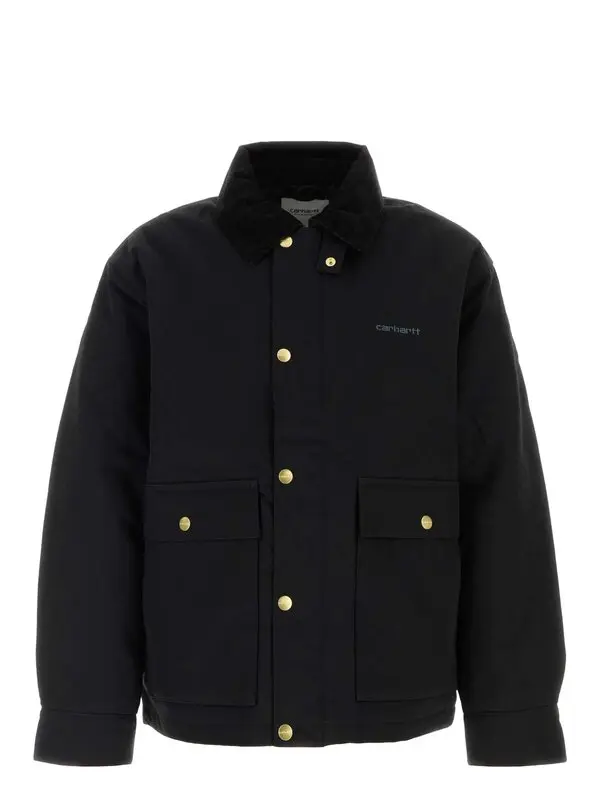 Carhartt Work In Progress Quentin Quilted Nylon Jacket - Black