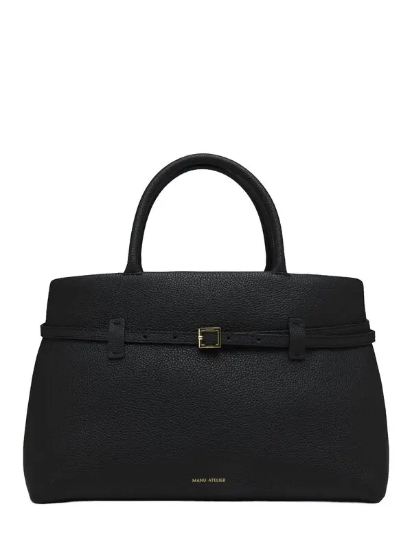 Manu Atelier Le Cambon 35 Mini Handbag - Black