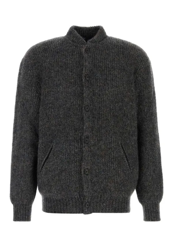 Giorgio Armani Mohair Blend Cardigan - Multicoloured