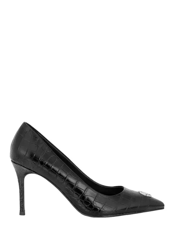 Philipp Plein Leather Pumps - Black