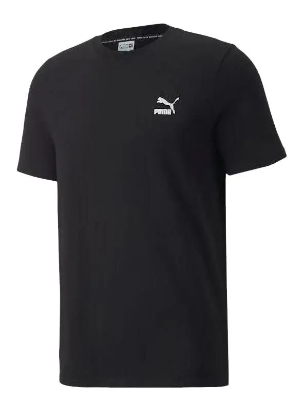 PUMA Classics Small Logo Tee - Black