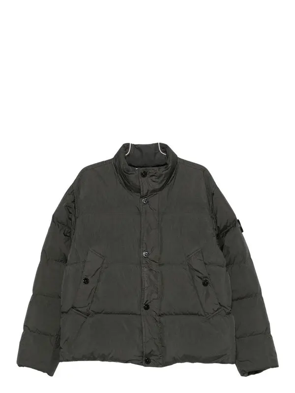 Stone Island Padded Nylon Short Down Jacket - Multicolor