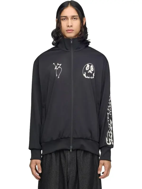 Adidas Y-3 Chito Graphic Track Top - Black