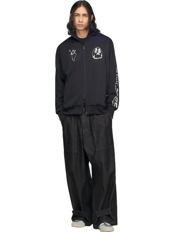 Adidas Y-3 Chito Graphic Track Top - Black
