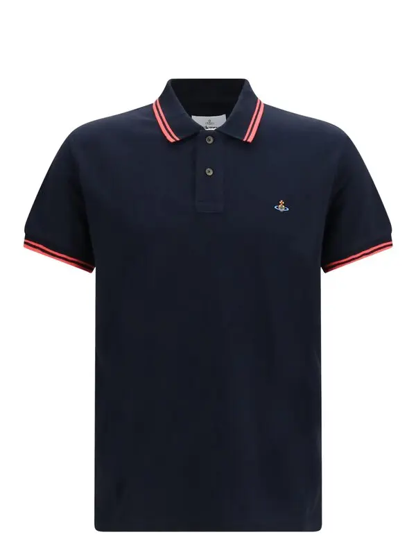 VIVIENNE WESTWOOD Classic Polo Shirt Ale - Blue