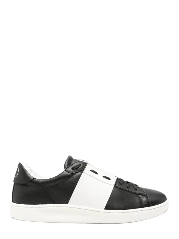 Valentino Garavani Open Royco Nappa Calfskin Trainers - Black