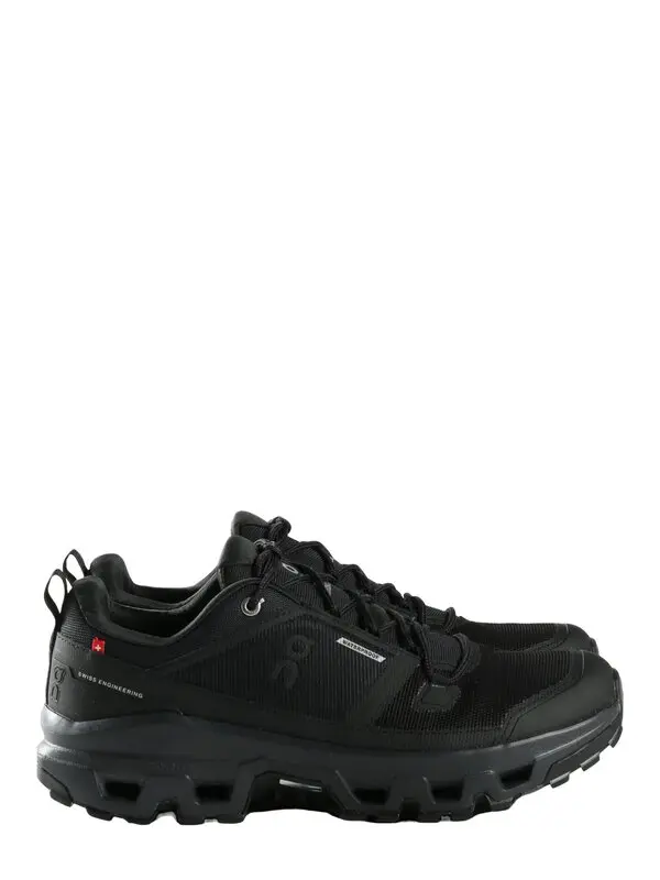 On Cloudrock Low Waterproof Sneakers - Black