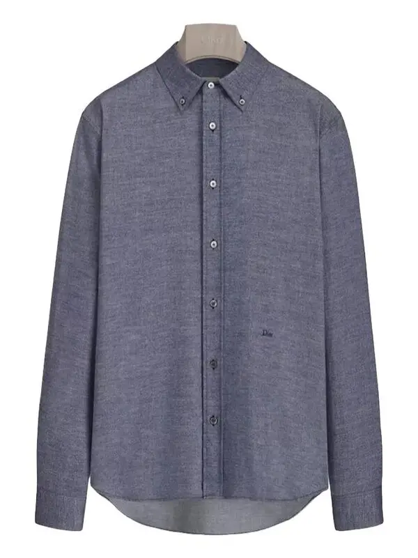 Dior Shirt With Embroidery - Blue