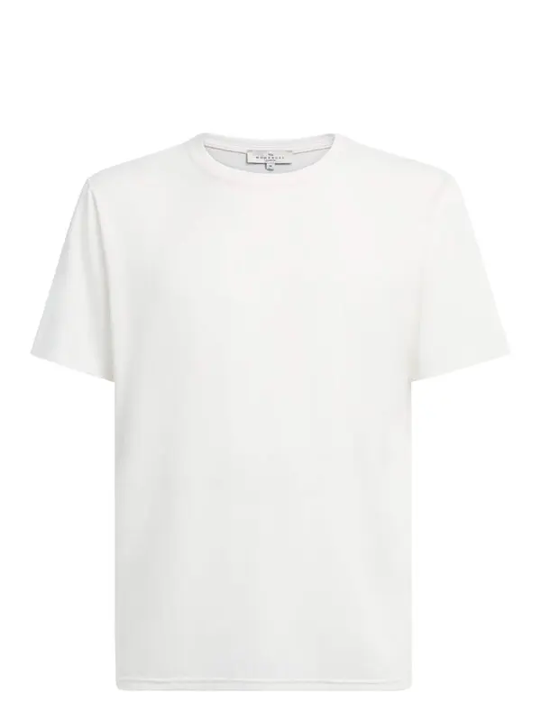 HOMEBODY Stretch-modal Lounge T-shirt - Ivory