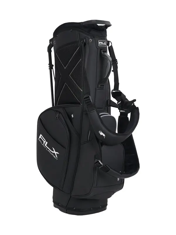 Rlx Ralph Lauren Logo Golf Stand Bag - Black
