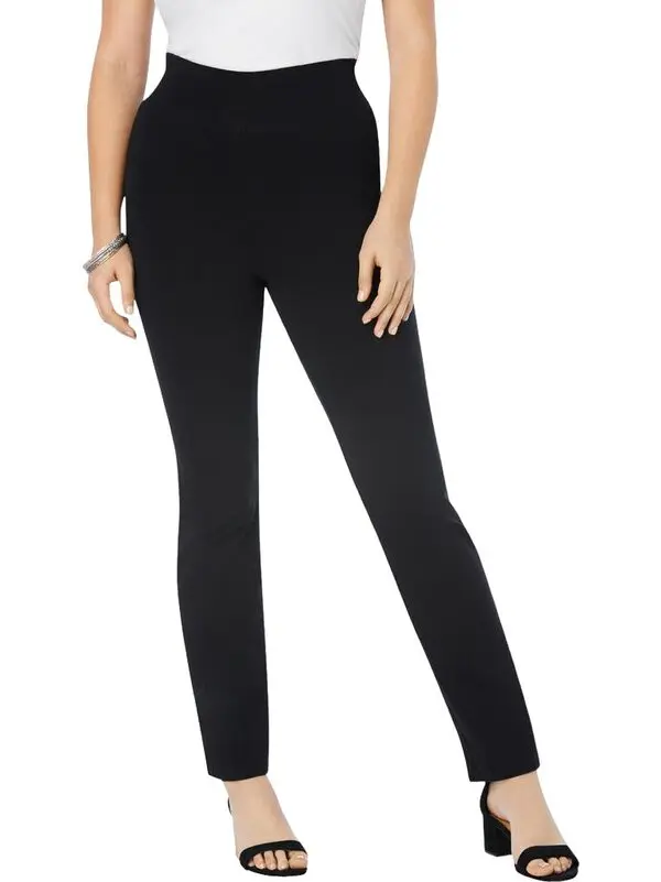 Roaman's Essential Stretch Yoga Pant - Black