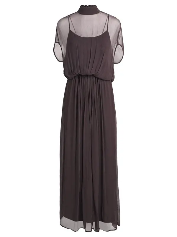 Staud Viviana Maxi Dress - Brown