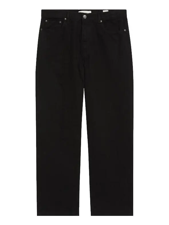 PACSUN Artie Relaxed Straight Leg Jeans - Black