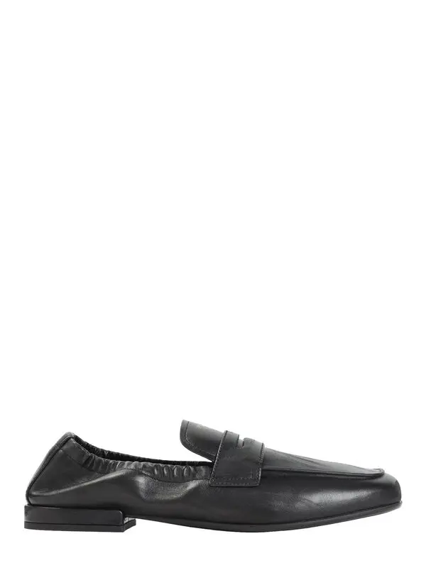 Prada Logo-printed Loafers - Black